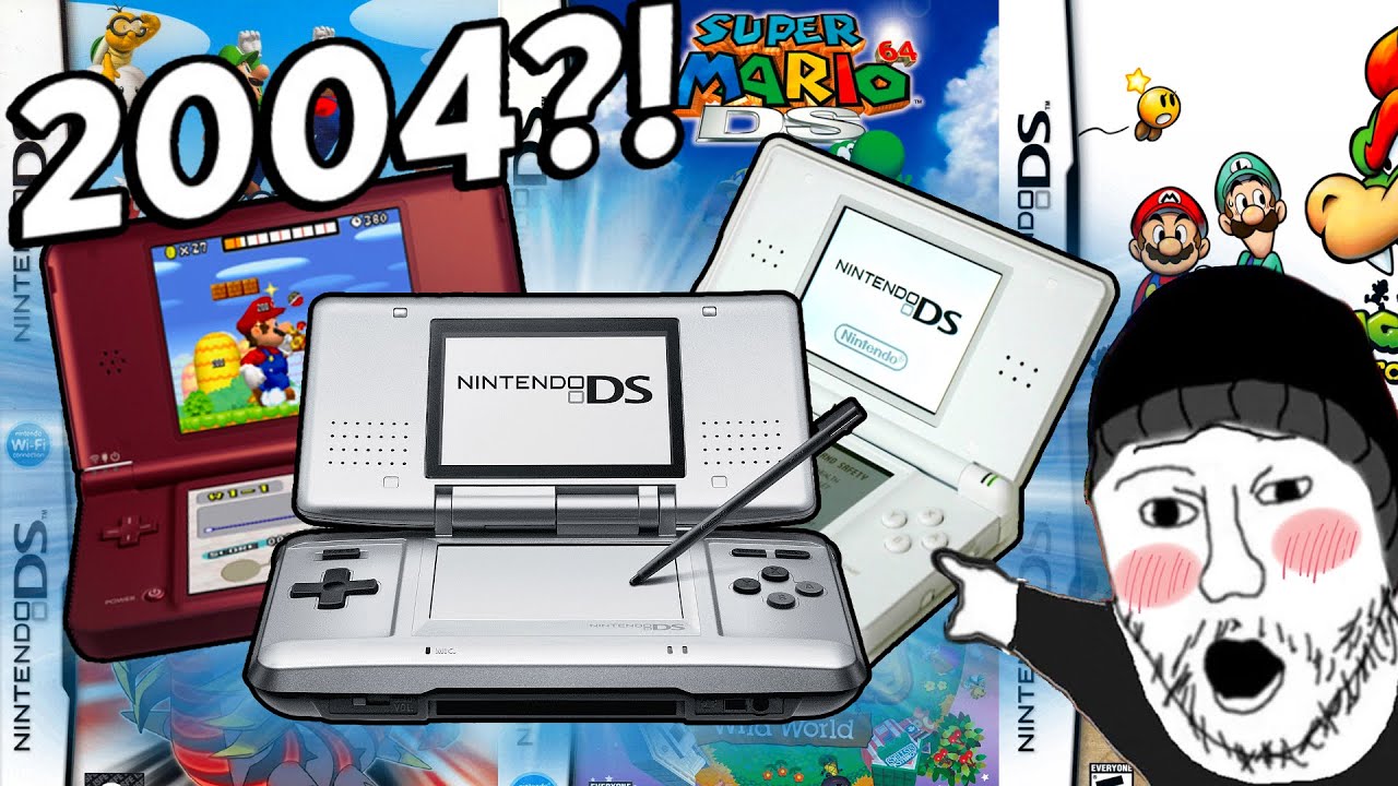 NINTENDO DS EN 2004 !! 🗣 (HISTORIA y CURIOSIDADES 😈) - YouTube
