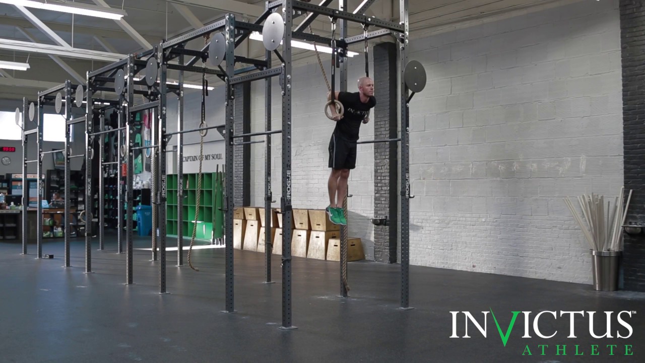 Ring Pull-Up x 3 Plus Strict MU Plus Ring Dips x 3 | CrossFit Invictus Gymnastics - YouTube