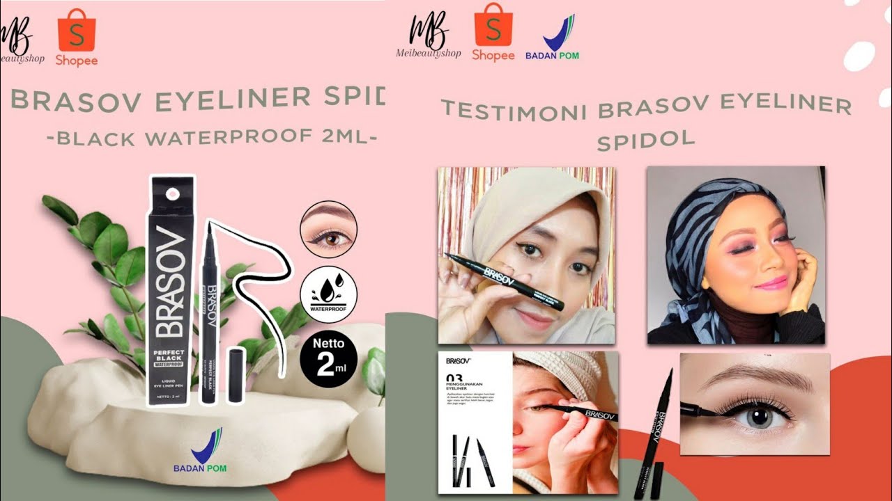 Review Eyeliner Brasov Pen || Murah dan bagusss ! wajib coba - YouTube