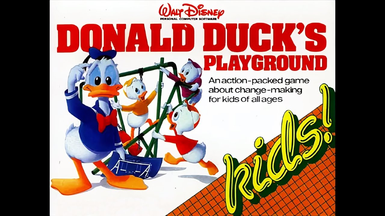 Donald Duck's Playground (1986) [PC, DOS] longplay - YouTube