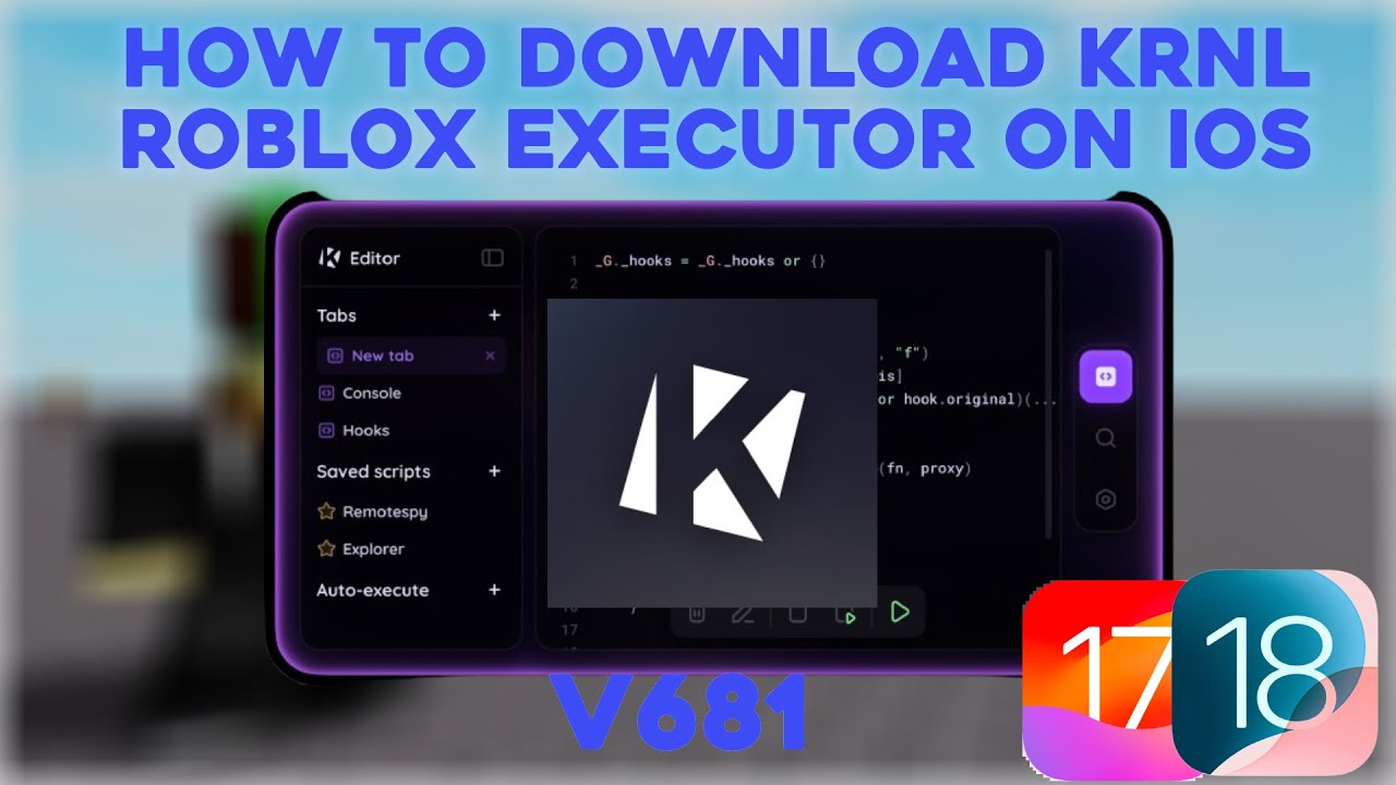 NEW | How To Get KRNL Roblox Executor On iOS Latest Version V681 Using ...