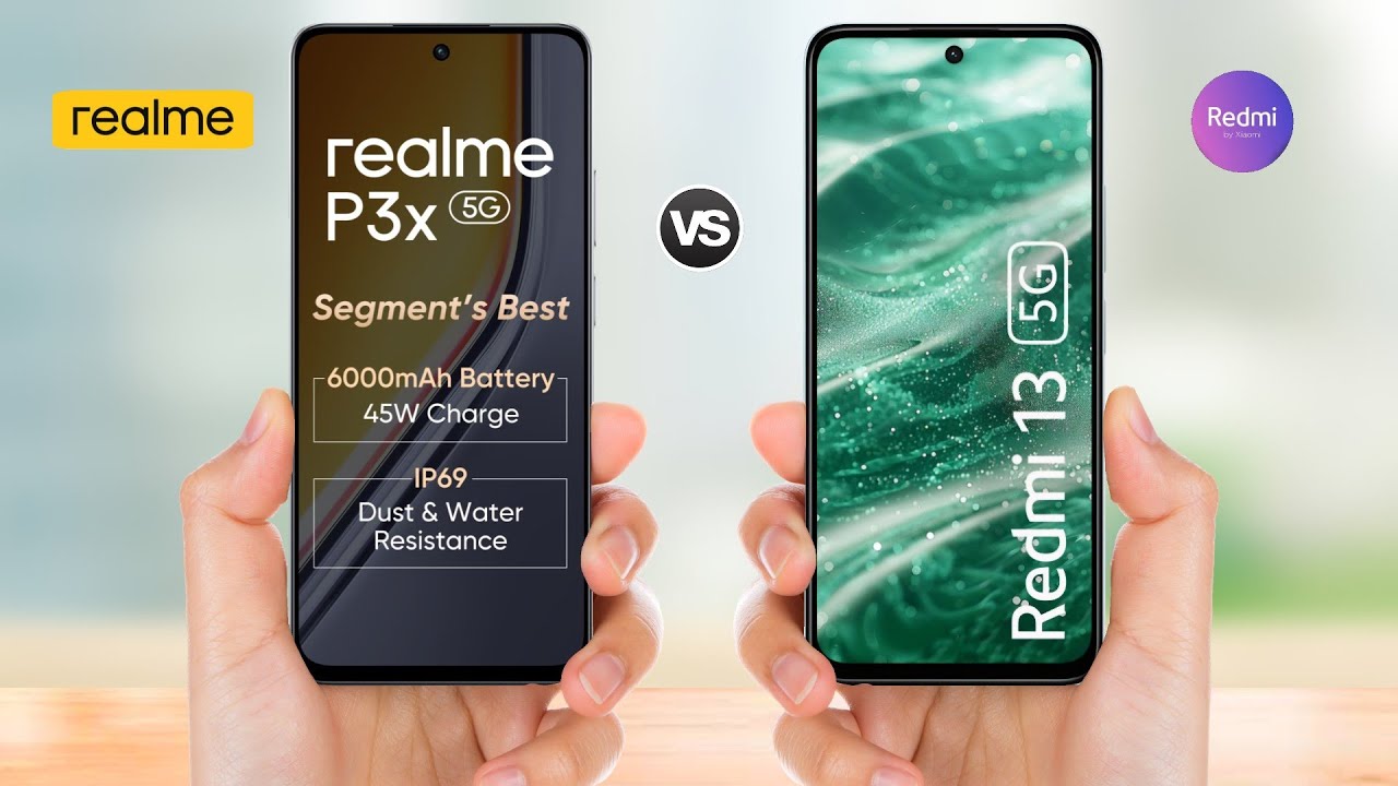 Realme P3x 5g vs Redmi 13 5g || Full Comparison - YouTube
