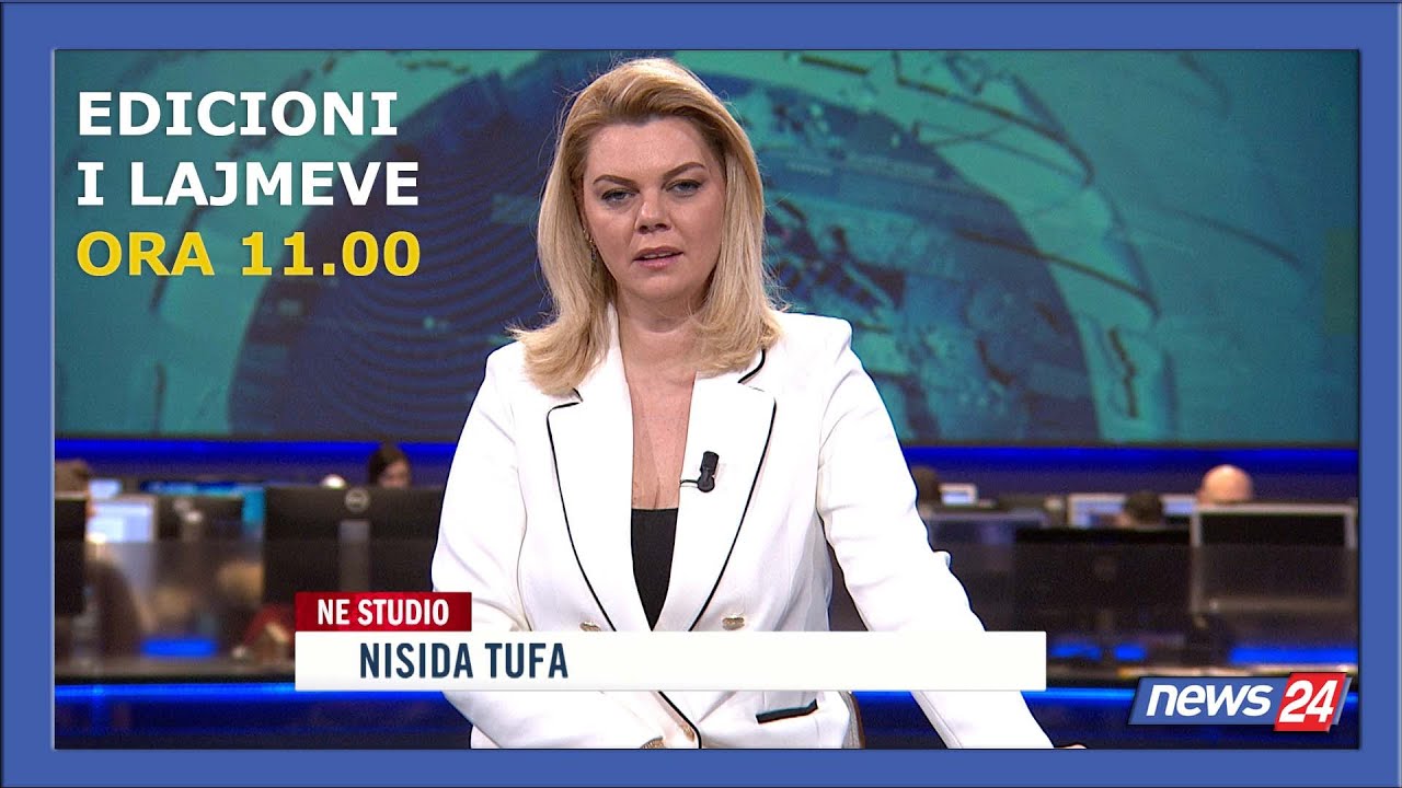 12 shkurt 2024 Edicioni i Lajmeve ne News24 ne studio Nisida Tufa (Ora ...