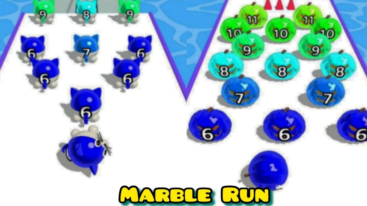 Noob vs Pro vs Hacker Marble Run All level Gameplay Animation.Top Free ...