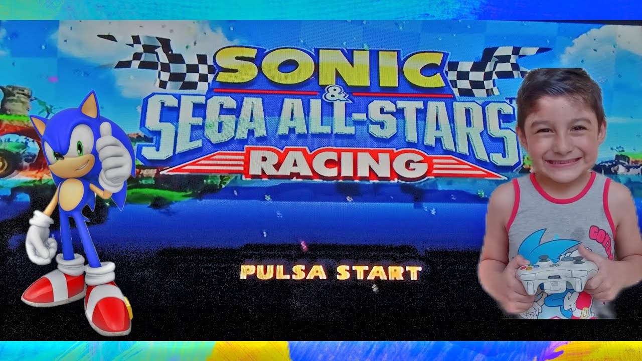 SONIC SEGA ALL - STARS. jugando con Maxi - YouTube