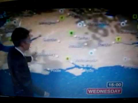 Wrong Weather forecast from BBC. Kent -99oC - YouTube