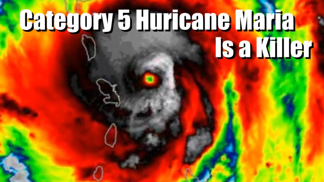 Maria is a Category 5 Hurricane Monster & Jose is stationary off the ...