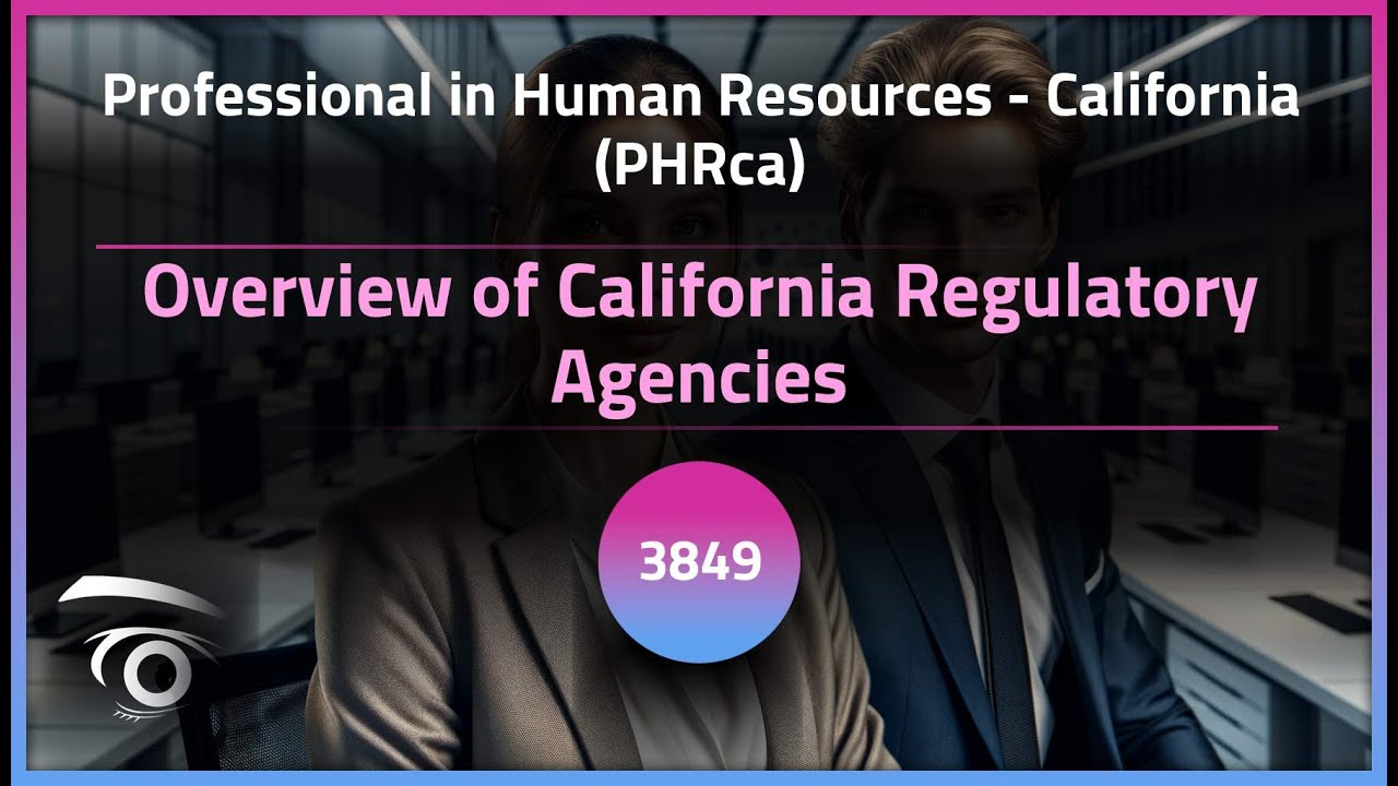 Overview of California Regulatory Agencies | Exclusive Lesson - YouTube