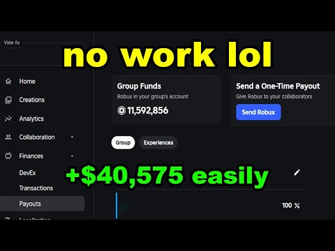Converting $11,592,856 Robux to REAL LIFE MONEY As a Small Developer (Roblox DevEx)