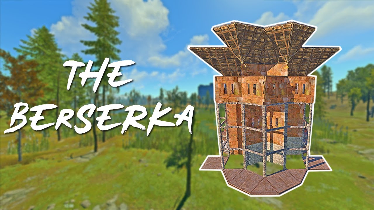 The Berserka | Solo/Duo/Trio RUST Open Core + Wide Gap + Bunker | 2022 ...