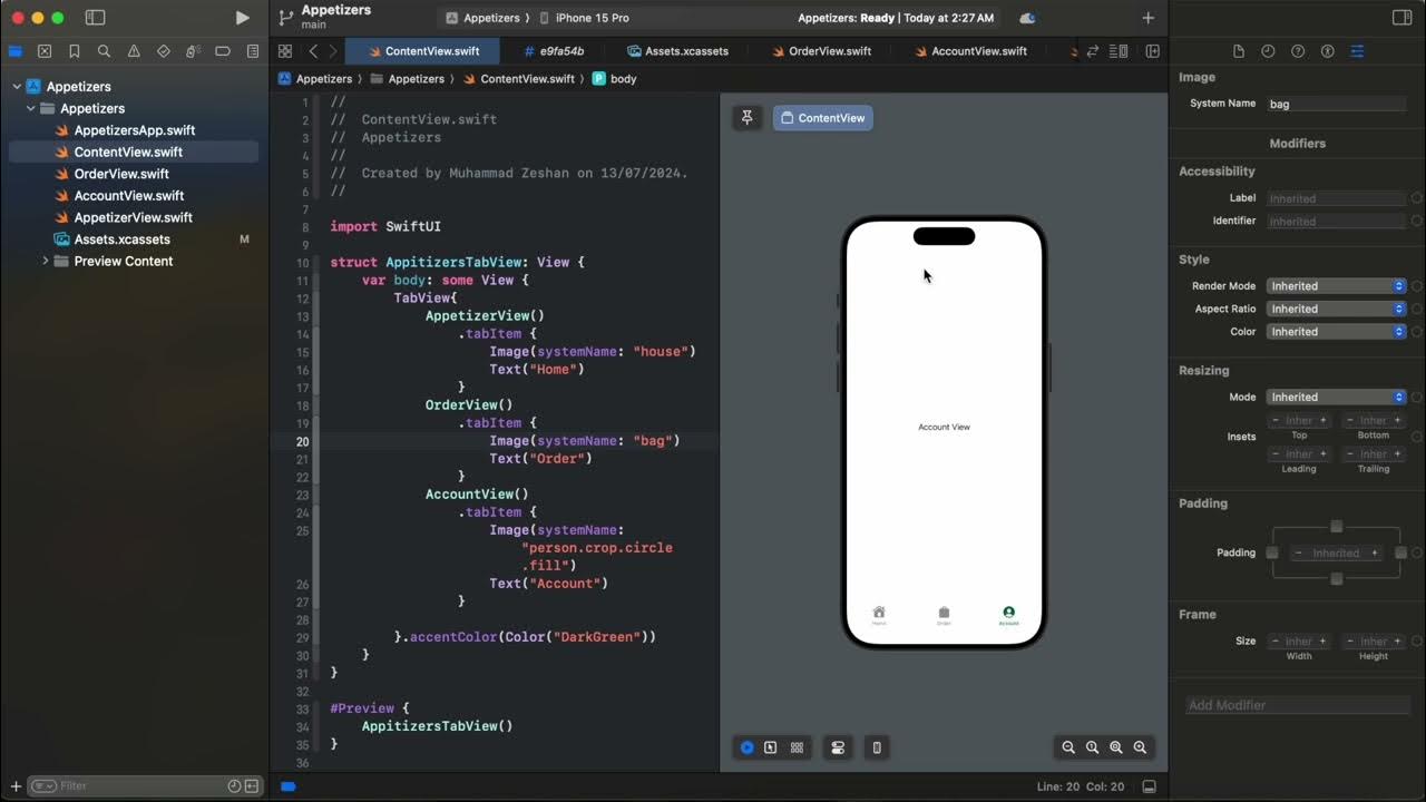 SwiftUI Navigation Stack & Tab Bar Color Customisation | Step-by-Step Guide - YouTube