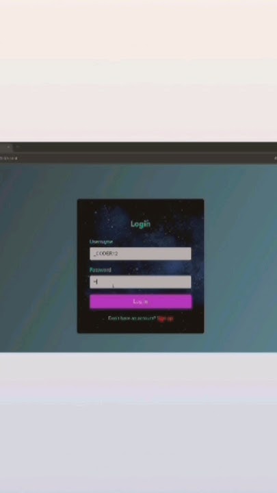 [ LOGIN PAGE ] WITH HTML OR CSS ( code lena hai to comment kro) # ...