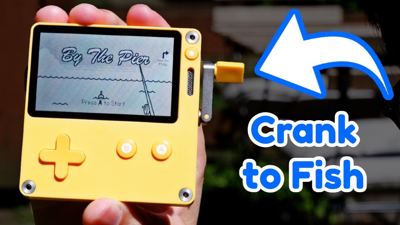 I Made a Fishing Game for This Weird Console (ft. @Goodgis) - YouTube