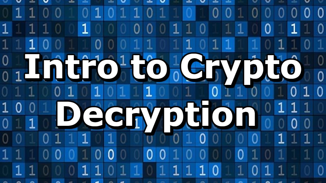 Intro To Cryptography Hands on Decryption Tutorial YouTube intro-to-cryptography-hands-on-decryption-tutorial-youtube