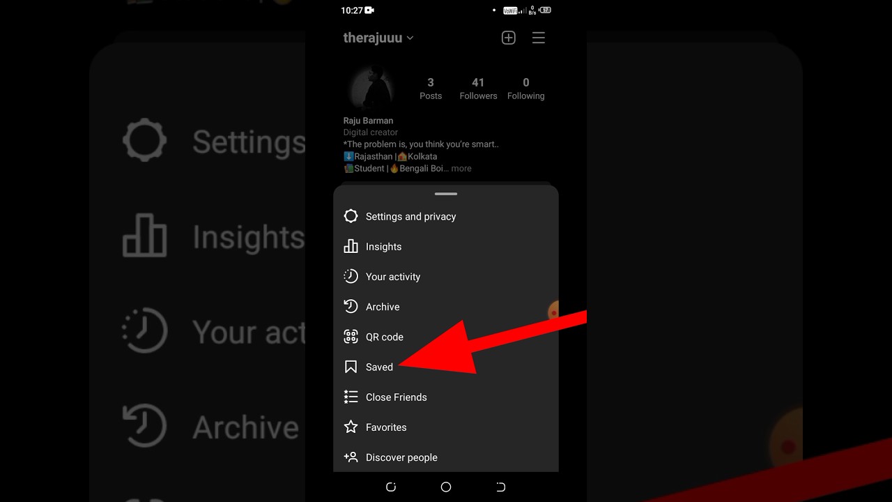 Instagram Saved Video Kaise Dekhe how To Check Saved Video Saved Instagram Saved Video Kaise Dekhe how To Check Saved Video Saved