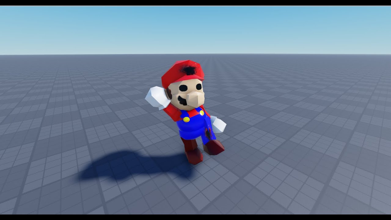 Survive Mario NPC Edits: 2 - Bloody Mario By [REDACTED] - YouTube
