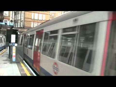 An A60 stock train departs Baker Street heading north - YouTube