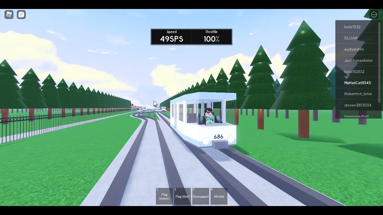 A PERFECT GAME CALLED TRAMS Roblox - YouTube