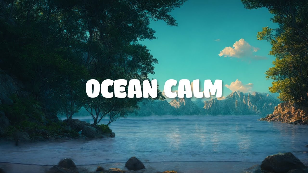 Relaxing Ocean Waves & Guitar Music for Deep Focus | Calm Beach ...