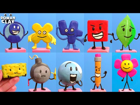 Making BFDI (BFDIA) ► Roman Clay Tutorial