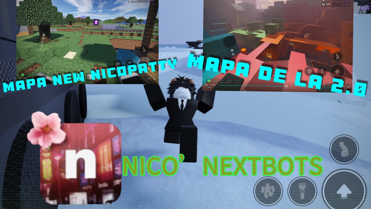 NICO’NEXTBOTS PROBAMOS MAPAS DE EVADE Y NICO ACTUALIZACIÓN DE BROMA ...