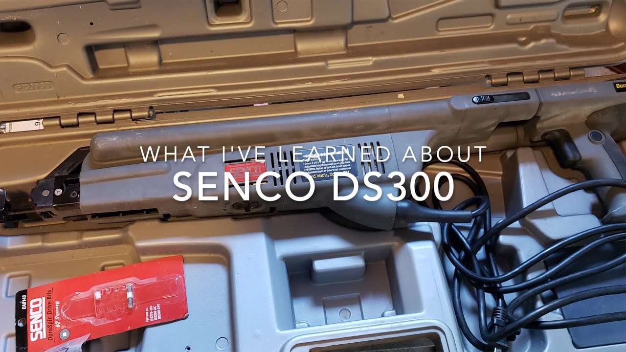 What I've learned about the Senco DS300 - YouTube