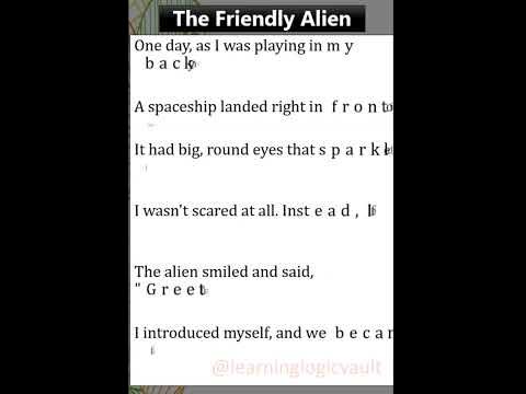 10 lines essay the friendly alien in english #essaywriting #shorts ...