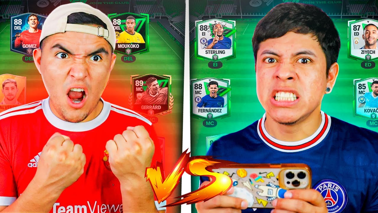 EDSON FDB & RAMIRIN se ENFRENTAN en FC MOBILE 😱 *PARTIDO ÉPICO* - YouTube