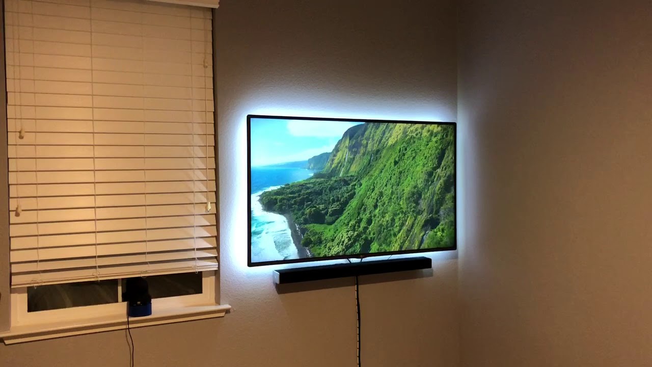 Product Review: Luminoodle LED Lightstrip for TV backlight - YouTube