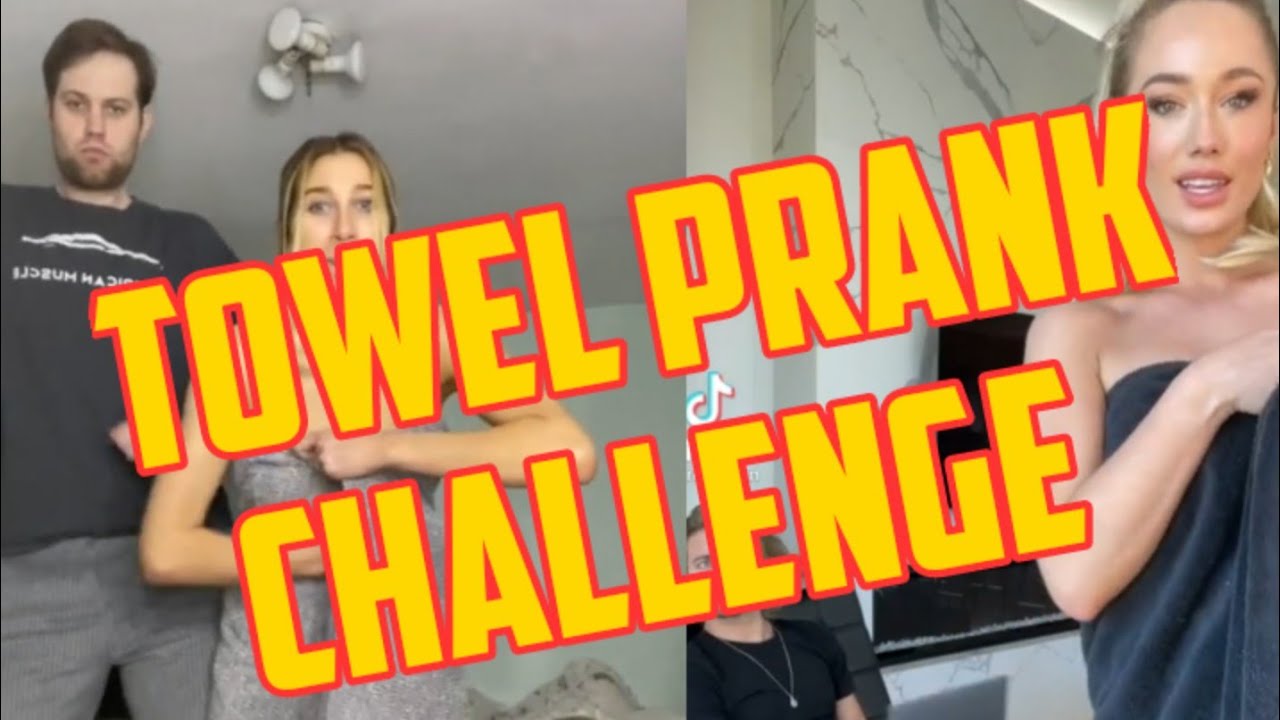 Towel prank challenge #TikTok# - YouTube