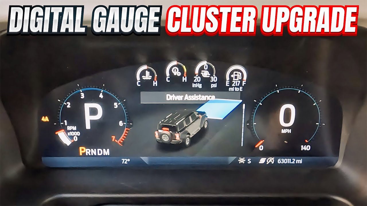 Enhancing Your Bronco with a Digital Gauge Cluster Upgrade - YouTube
