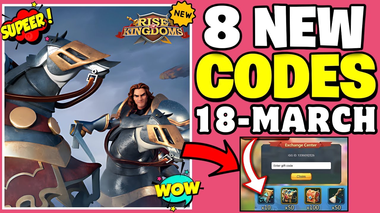 [UPD]*NEW CODES* RISE OF KINGDOMS REDEEM CODES 2025 - RISE OF KINGDOMS ...