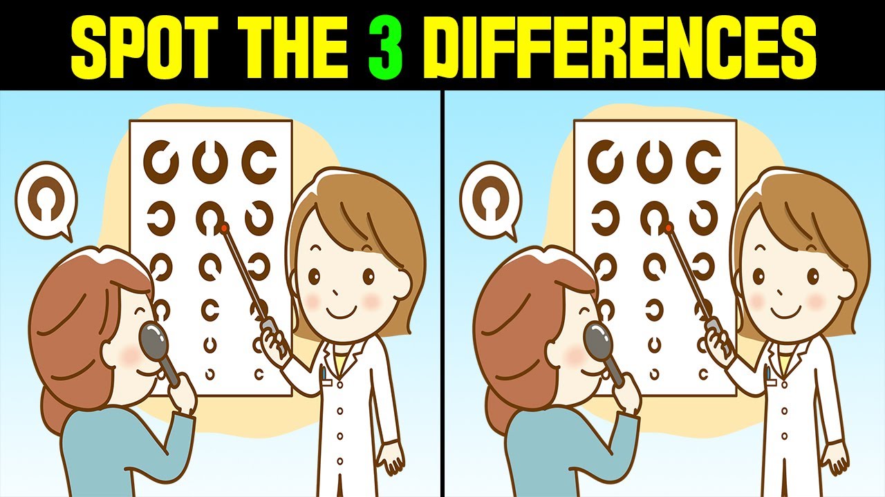 Spot The Difference : Can You Find Them All? [ Find The Difference #24 ...