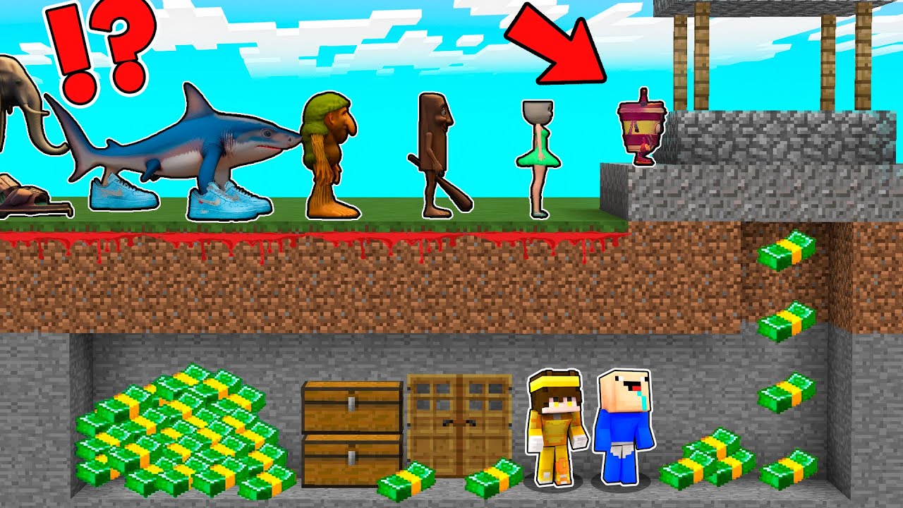 Hice Fuente De Deseos para ROBAR a ITALIAN BRAINROT en Minecraft 😰💰 | 2 ...