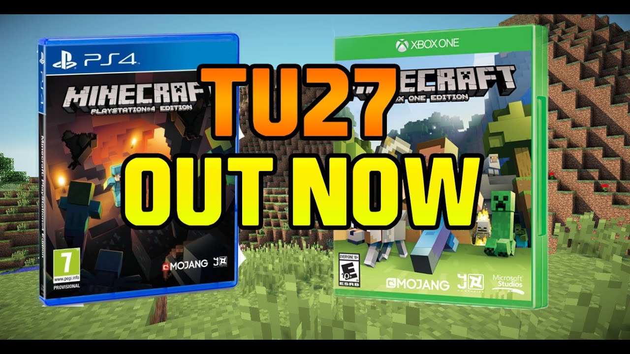 Minecraft | TU27 | Out Now | PS4 & Xbox One - YouTube
