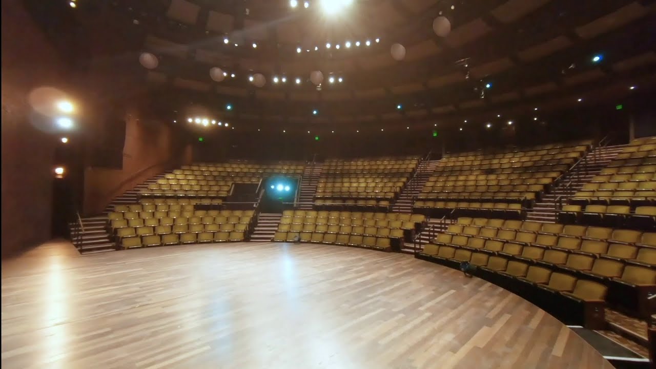 Backstage Drone Tour of the Iconic Mark Taper Forum - YouTube