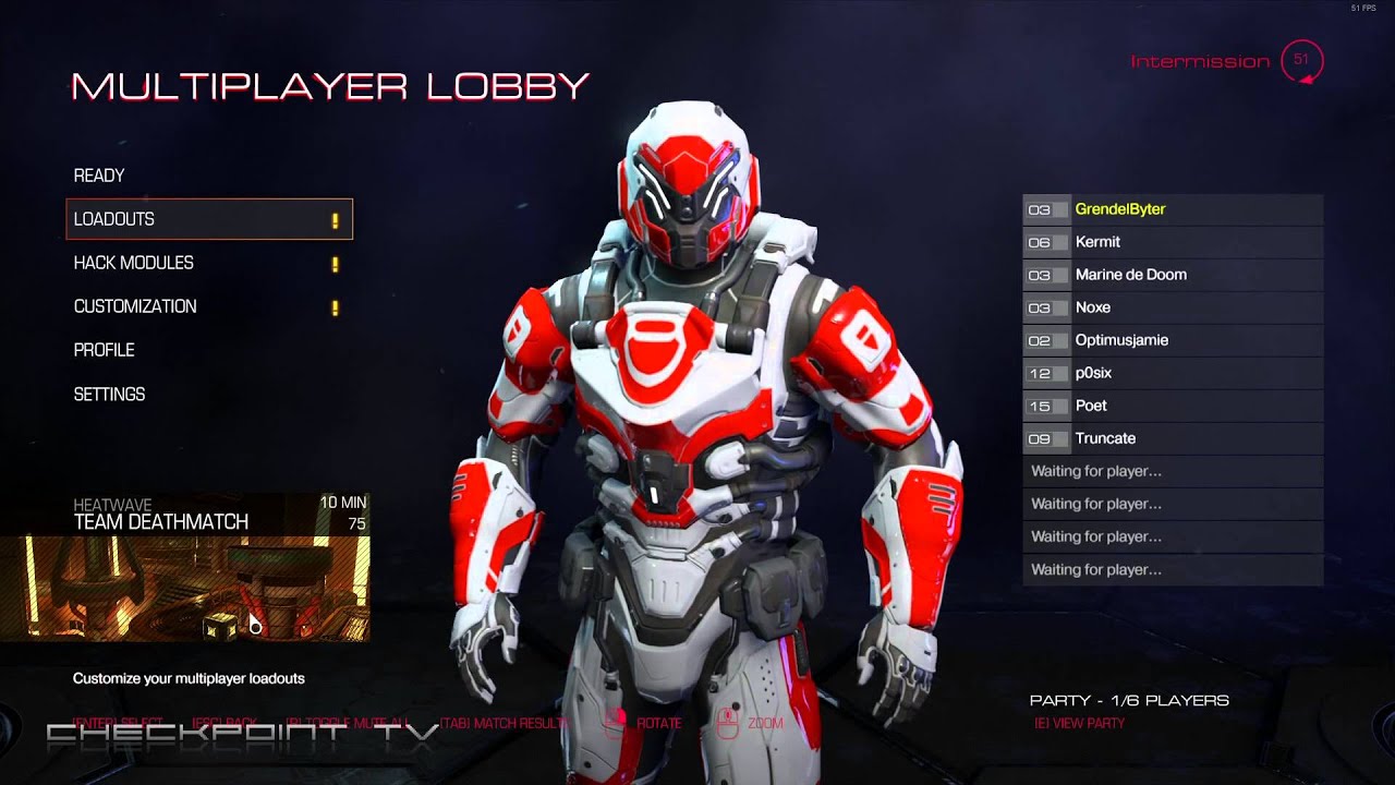 Doom Closed Beta Multiplayer Gameplay #01 Customization Options - YouTube