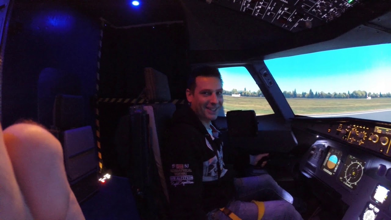 YOUFLY Airbus Flugsimulator / making of - YouTube