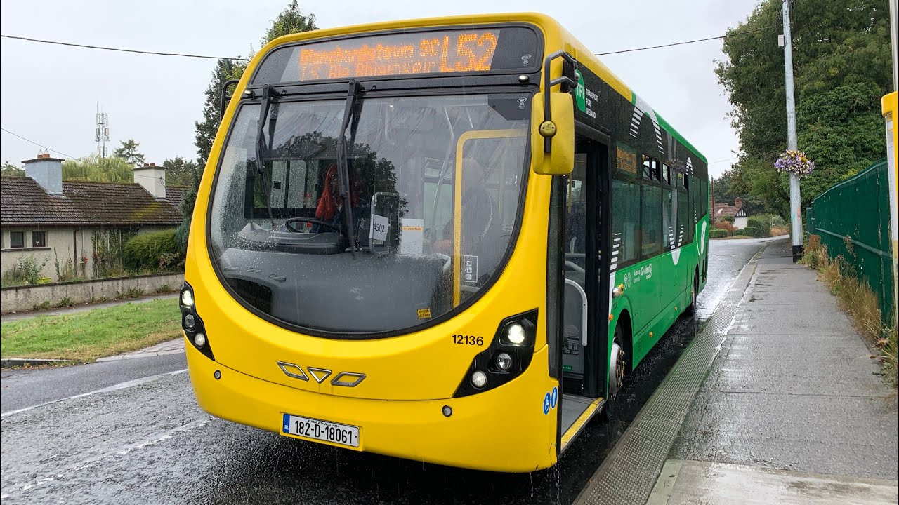 A Ride On GoAhead-Ireland Route L52 Towards Blanchardstown S.C. (12136 ...