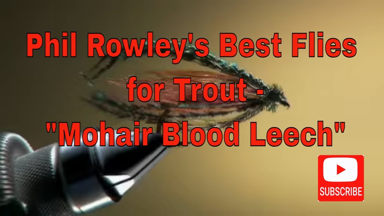 Phil Rowley's Proven Best Flies for Trout Fishing - Mohair Blood Leech ...