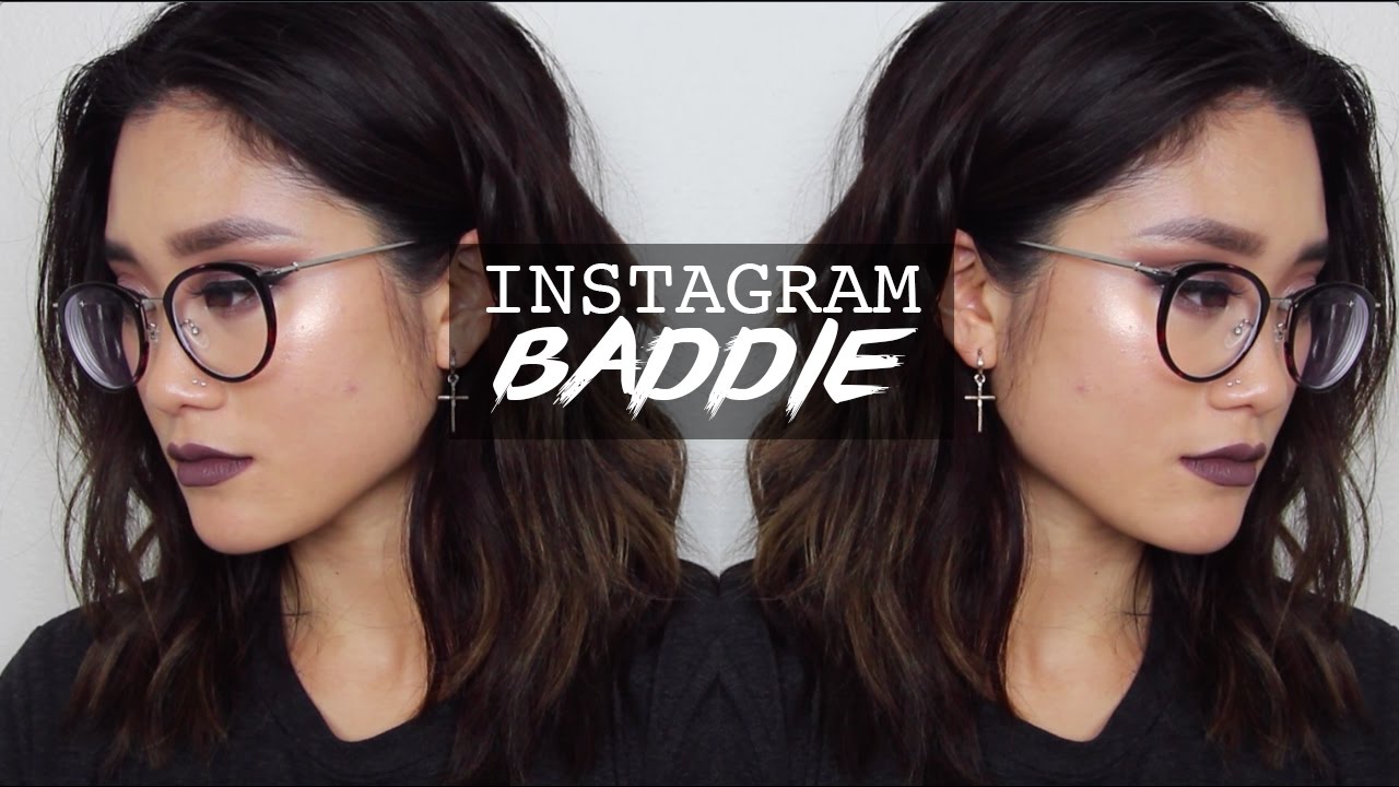 INSTAGRAM BADDIE "NERD" INSPIRED MAKEUP TUTORIAL | ft. Firmoo ...
