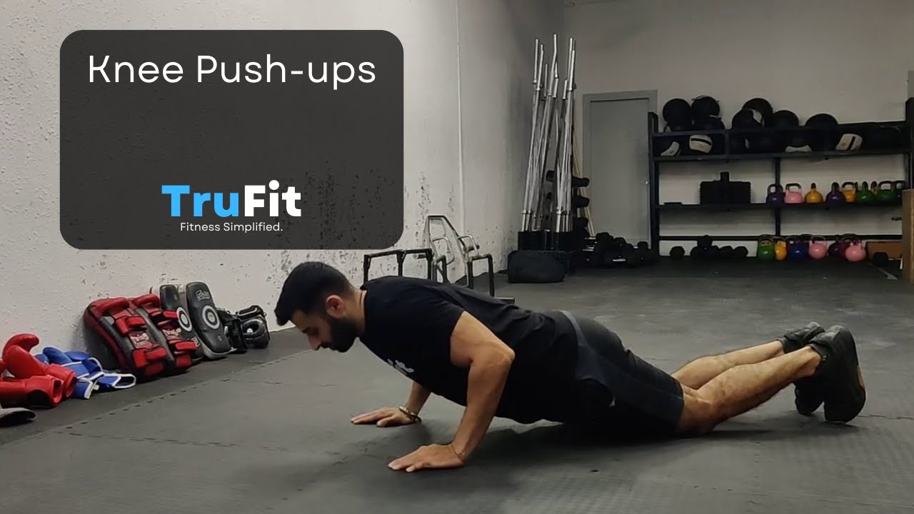 Knee Push ups - YouTube