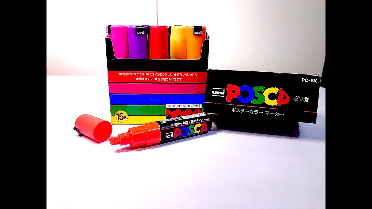 mega posca unboxing #posca #art #shorts #fyp - YouTube