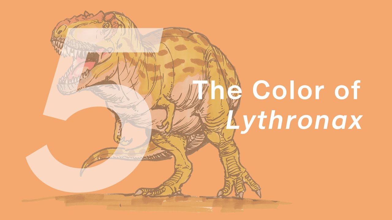 Keynes the Lythronax 5: Color | Learn to Draw Dinosaurs with ZHAO ...