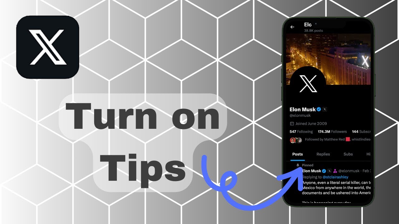 How To Turn On Tips On X? - YouTube
