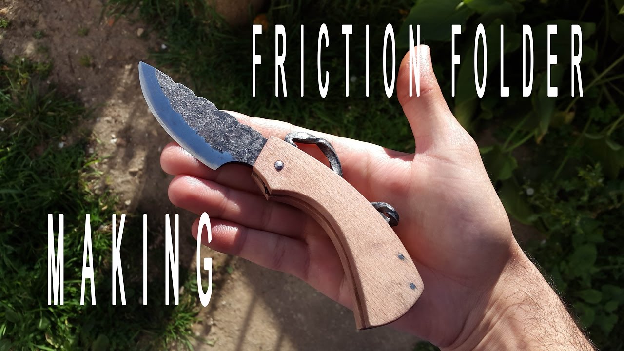 Making of FRICTION FOLDER KNIFE - YouTube