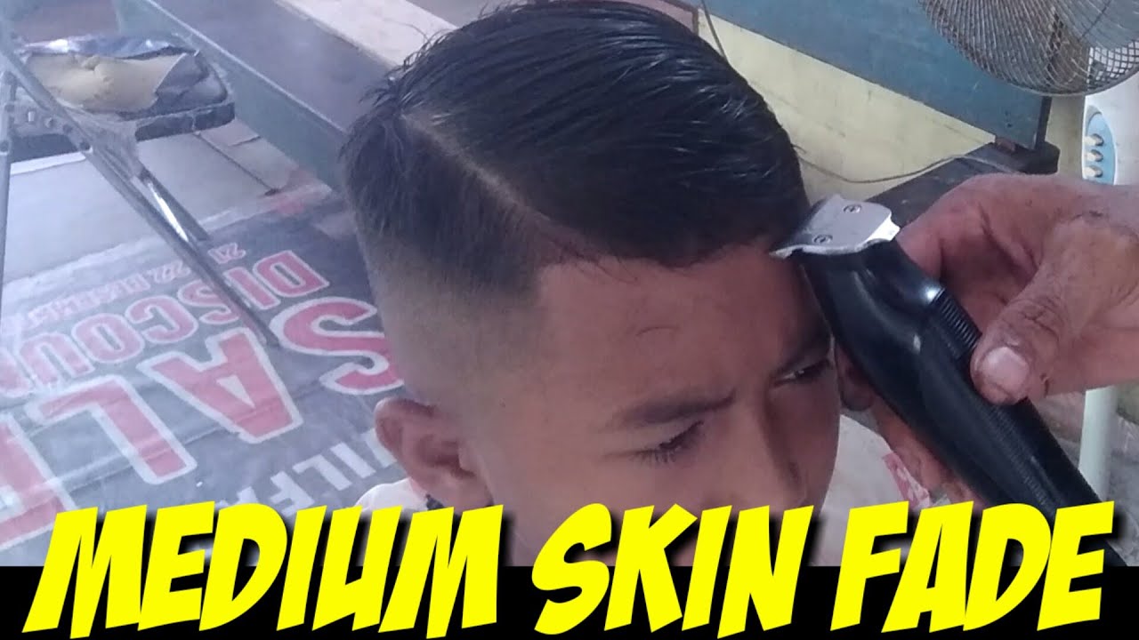 MODEL RAMBUT MEDIUM SKIN FADE || CARA CEPAT DAN SIMPEL UNTUK PEMULA ...