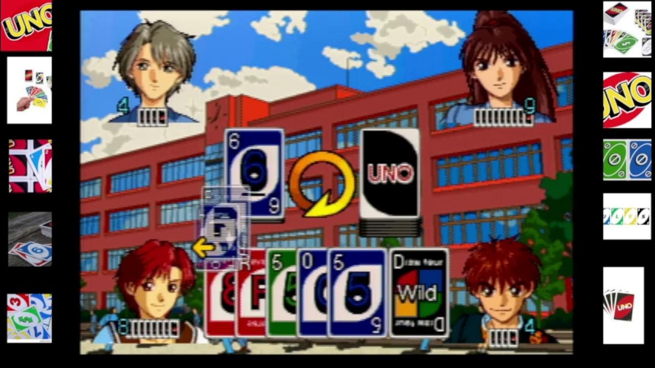 Uno DX 4 Player 1 Round Game - YouTube