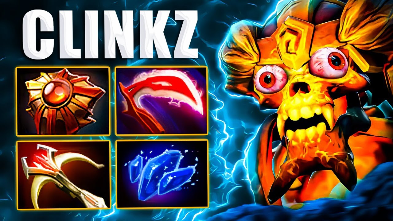 CLINKZ in PATCH 7.34c 🔥 TOPSON shows why CLINKZ MIDLANE is broken Dota ...