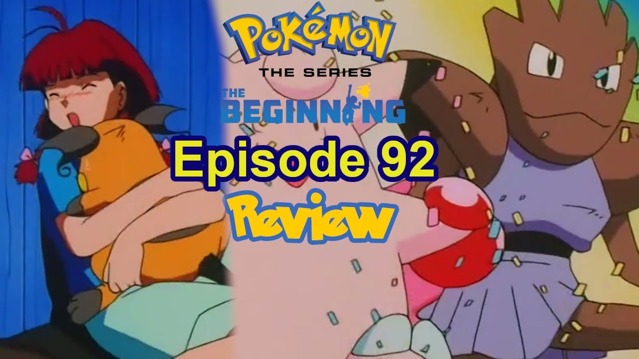 Pokémon The Series The Beginning Episode 92 Stage Fight Review - YouTube